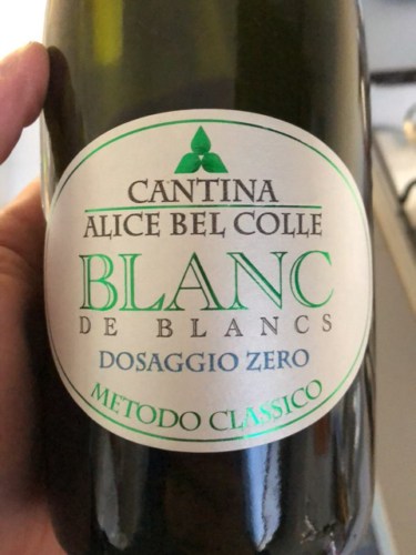 Alice Bel Colle Dosaggio Zero Blanc de Blancs | Vivino Brasil