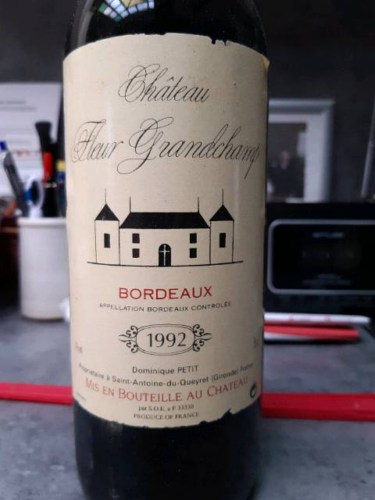 Château Grandchamp Bordeaux | Vivino US