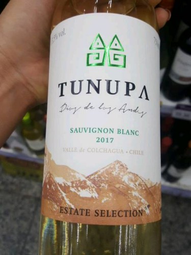 Tunupa Estate Selection Sauvignon Blanc | Vivino US