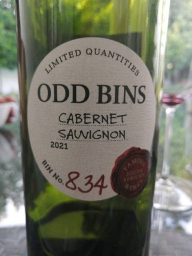 Odd Bins Bin No. 834 Cabernet Sauvignon | Vivino US