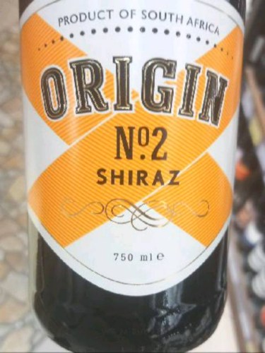 Origin No.2 Shiraz | Vivino US