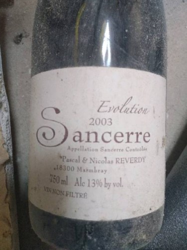 Pascal et Nicolas Reverdy Evolution Sancerre | Vivino US