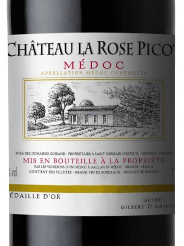2018 Uni Medoc Château La Rose Picot Médoc | Vivino Canada