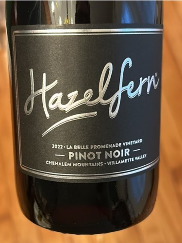 Hazelfern Cellars La Belle Promenade Vineyard Pinot Noir | Vivino US