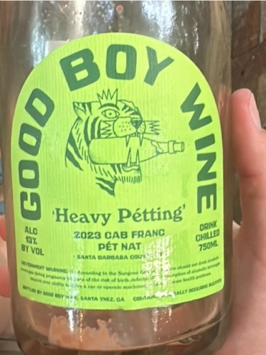 Good Boy Wine Heavy Petting Cabernet Franc Pét Nat | Vivino US