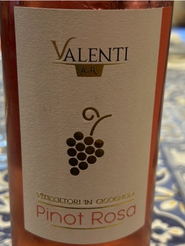 Valenti Pinot Rosa | Vivino US