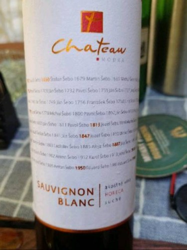 Château Modra Horeca Sauvignon Blanc | Vivino US