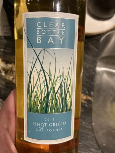 Clear Bottle Bay Pinot Grigio | Vivino English