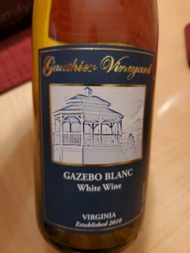 Gauthier Vineyard Gazebo Blanc | Vivino