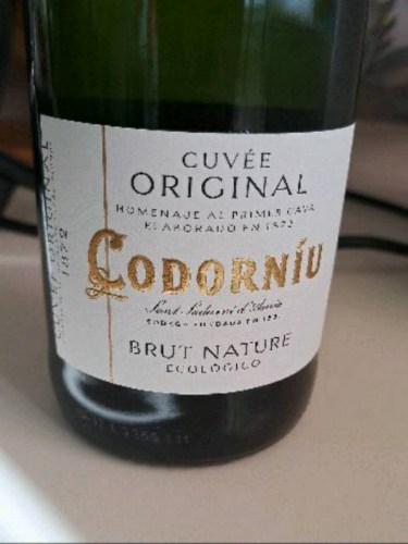 Codorníu Cuvée Original Brut Nature Ecológico | Vivino US