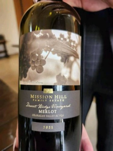 Mission Hill Family Estate Desert Ridge Vineyard Merlot | Vivino US
