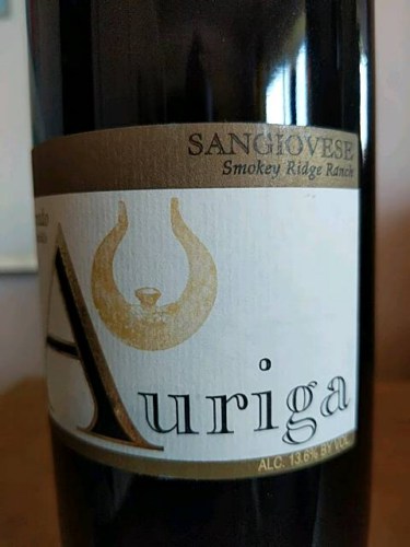 Auriga Smokey Ridge Ranch Sangiovese | Vivino US