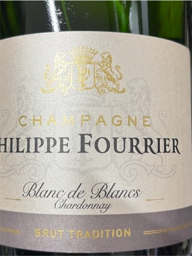 Philippe Fourrier Blanc de Blancs Chardonnay Brut Tradition Champagne ...