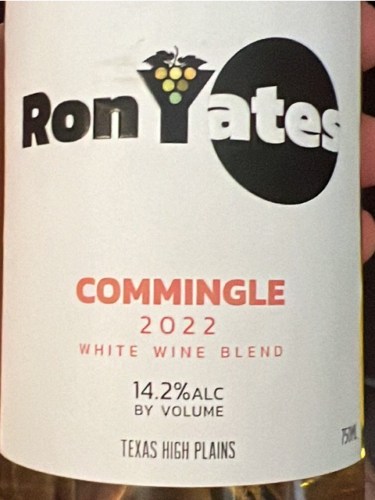 Ron Yates Commingle White Blend | Vivino US