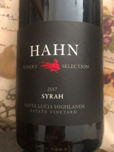 Wines from Hahn Estate Winery Selection Syrah | Vivino US