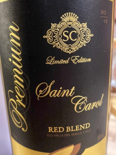 Saint Carol Premium Limited Edition Red Blend | Vivino US