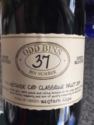 Odd Bins Bin Number 37 Méthode Cap Classique Brut | Vivino
