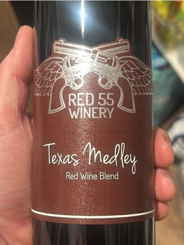 Red 55 Winery Texas Medley Red Blend | Vivino English