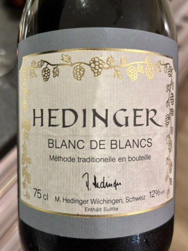 Hedinger Blanc de Blancs | Vivino US
