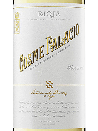 Bodegas Cosme Palacio Reserva Blanco | Vivino US