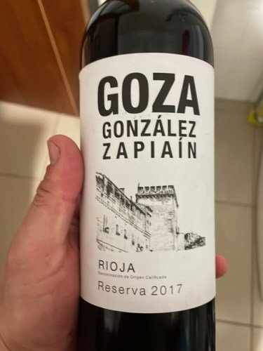 Goza González Zapiaín Reserva | Vivino US