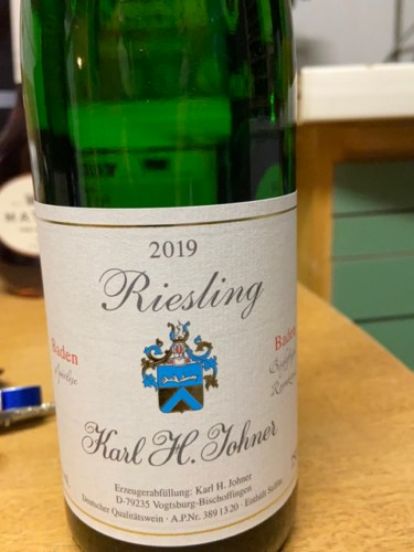 Karl H. Johner Bischoffinger Rosenkranz Riesling Spätlese | Vivino US