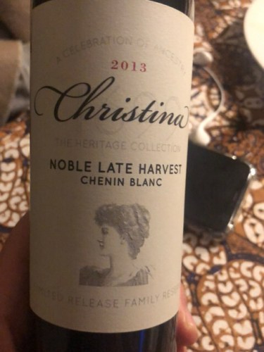 Christina Limited Release Family Reserve Noble Late Harvest Chenin ...