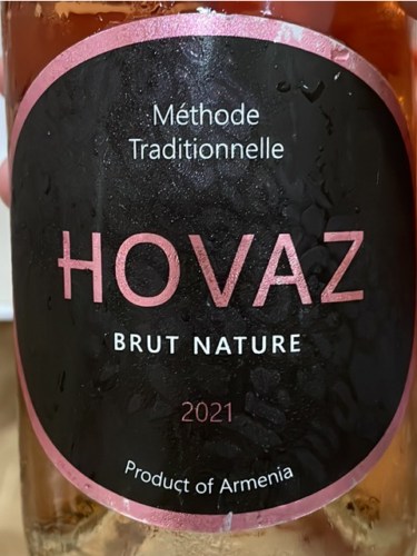Hovaz Brut Nature Rosé | Vivino US