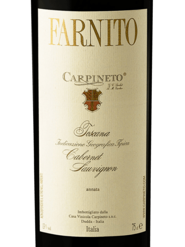 Carpineto Farnito Cabernet Sauvignon Toscana | Vivino English
