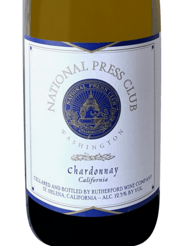 Rutherford Wine Company National Press Club Chardonnay | Vivino US