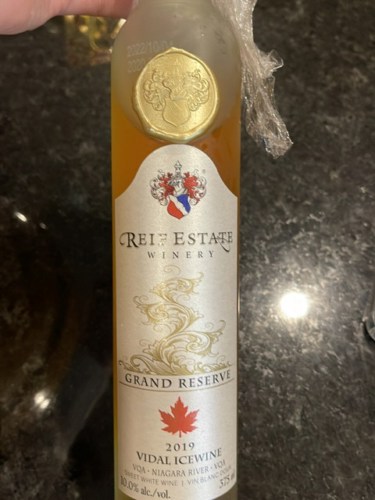 2019 Reif Estate Winery Grand Reserve Vidal Icewine | Vivino