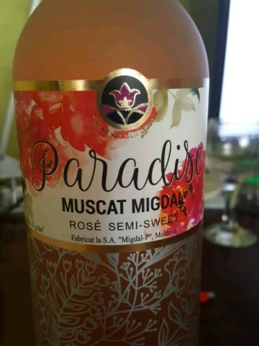 Migdal-P - Château Cojusna Paradise Muscat Migdal Rosé Semi-Sweet | Vivino