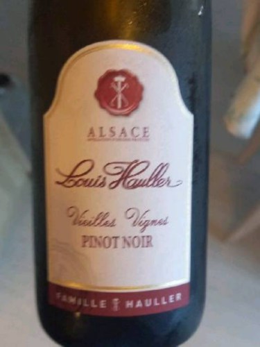 Louis Hauller Vieilles Vignes Pinot Noir | Vivino Brasil