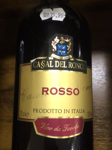 Cassal del Ronco Rosso | Vivino US