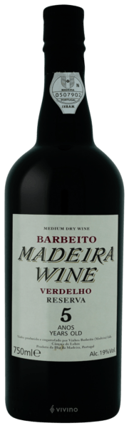 N.V. Barbeito Verdelho Reserva 5 Anos Old Madeira | Vivino US