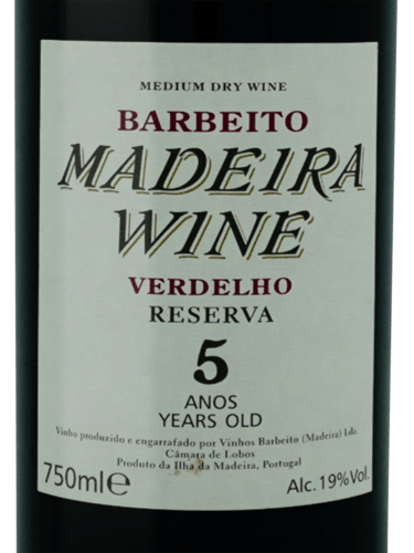 N.V. Barbeito Verdelho Reserva 5 Anos Old Madeira | Vivino US