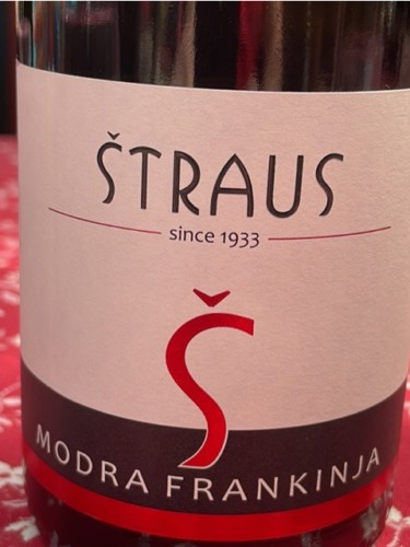 Domačija Štraus Kramer Modra Frankinja | Vivino US