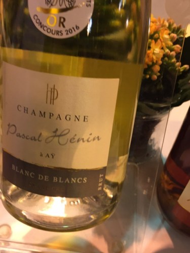 Pascal Henin Blanc de Blancs Brut Aÿ Champagne | Vivino US