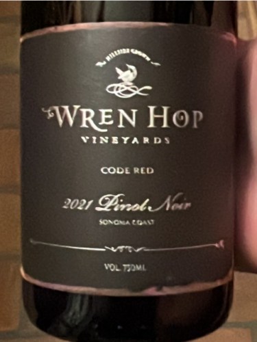 Wren Hop Code Red Pinot Noir | Vivino US