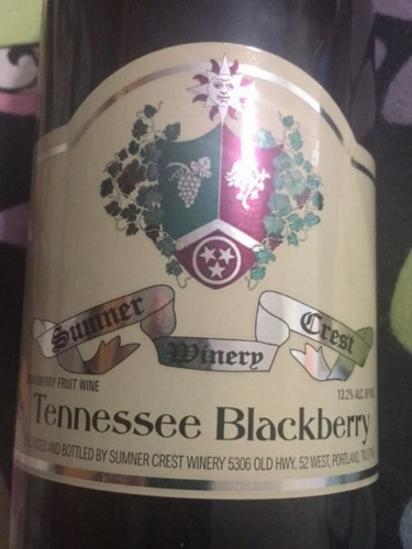 Sumner Crest Tennessee BlackBerry | Vivino English