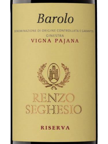 Renzo Seghesio Pajana Riserva | Vivino English