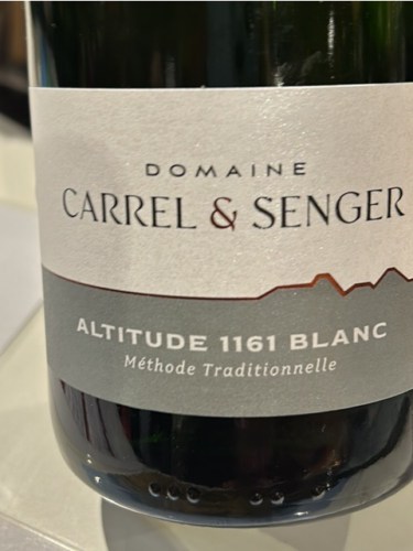 Domaine Carrel & Senger Altitude 1161 Blanc | Vivino US