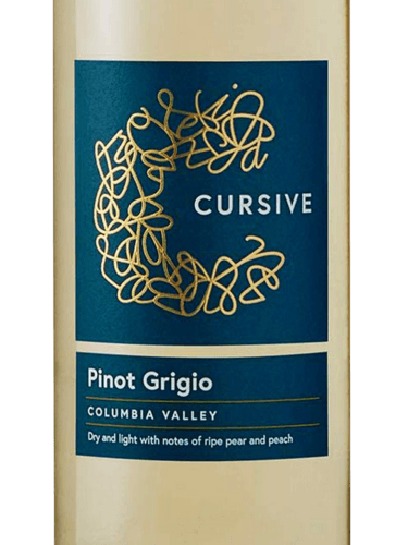 Cursive Pinot Grigio | Vivino English