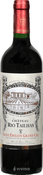 Château Rio Tailhas Saint-Émilion Grand Cru | Vivino English