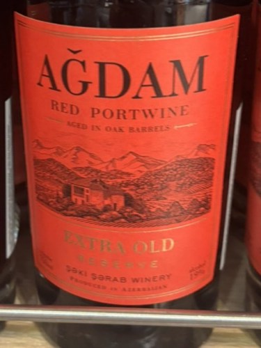 Sheki Sharab Winery Ağdam Extra Old Reserve Red Portwine | Vivino US