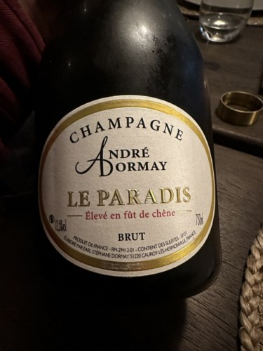 André Dormay Le Paradis Brut Champagne | Vivino