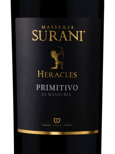 Tommasi Masseria Surani Heracles Primitivo di Manduria | Vivino Canada