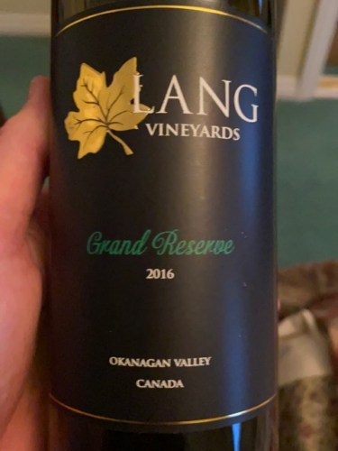 Lang Vineyards Grand Reserve | Vivino US