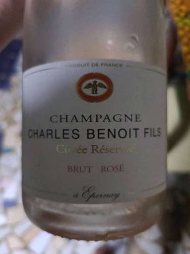 Charles Benoit Fils Cuvée Réservée Brut Rosé Champagne | Vivino Brasil