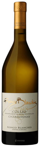 2018 Ronco Blanchis Collio Chardonnay | Vivino US